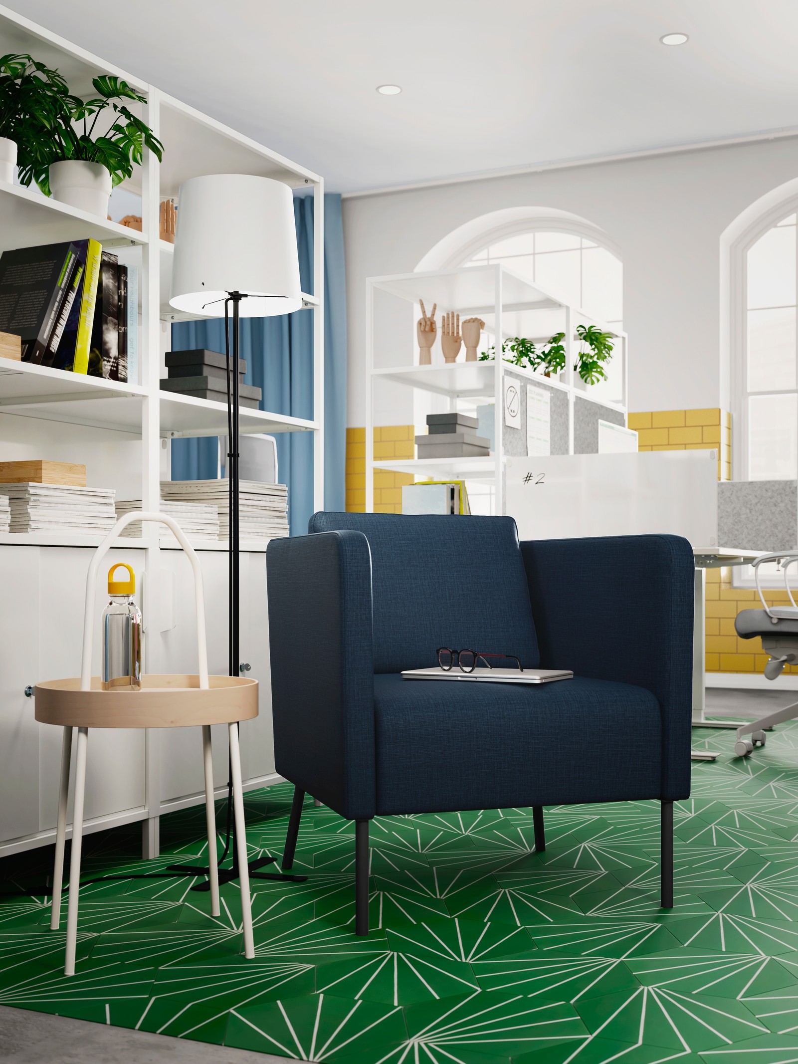 A flexible, stylish and productivity-oriented office - IKEA