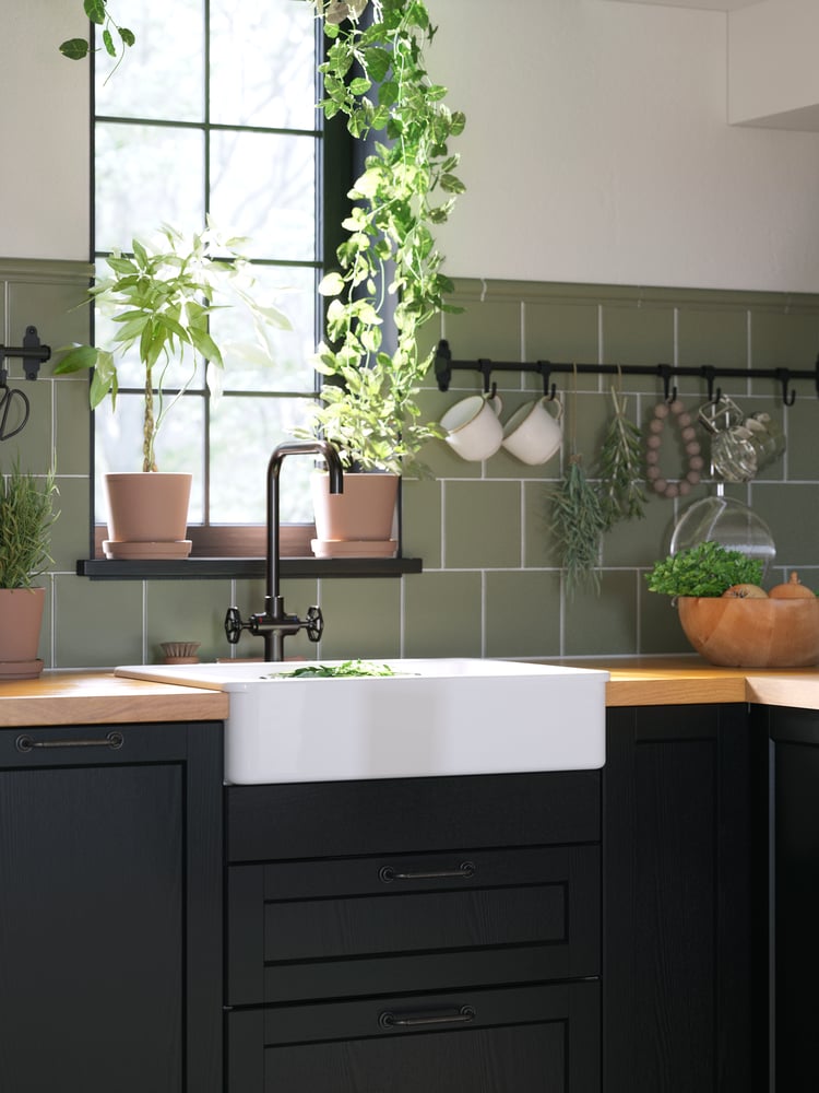 METOD kitchen taps and sinks - IKEA