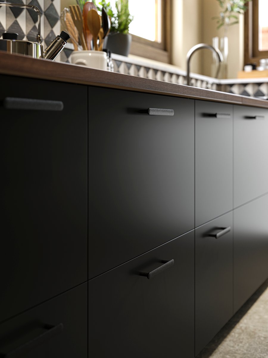 NICKEBO anthracite kitchen fronts - IKEA Australia