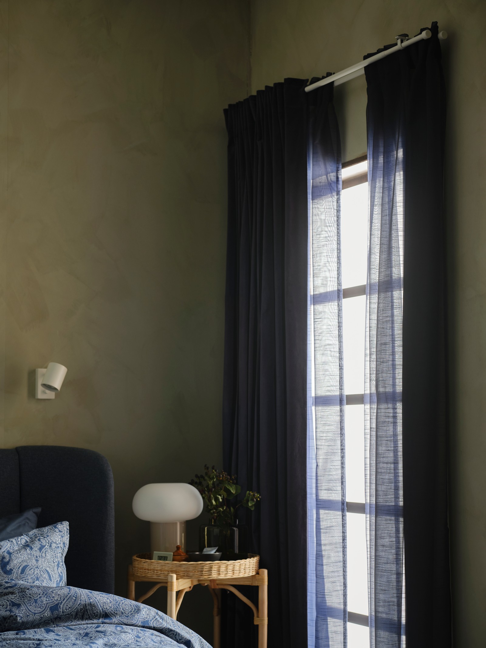 Sugestões e ideias para melhores cortinados no quarto - IKEA