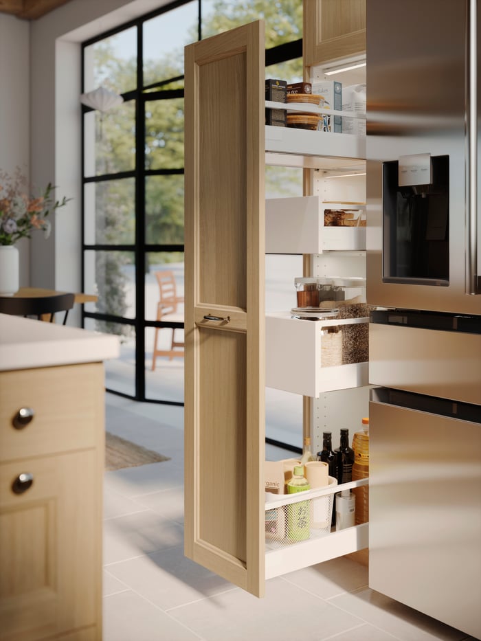 VEDHAMN oak kitchen fronts inspiration guide - IKEA