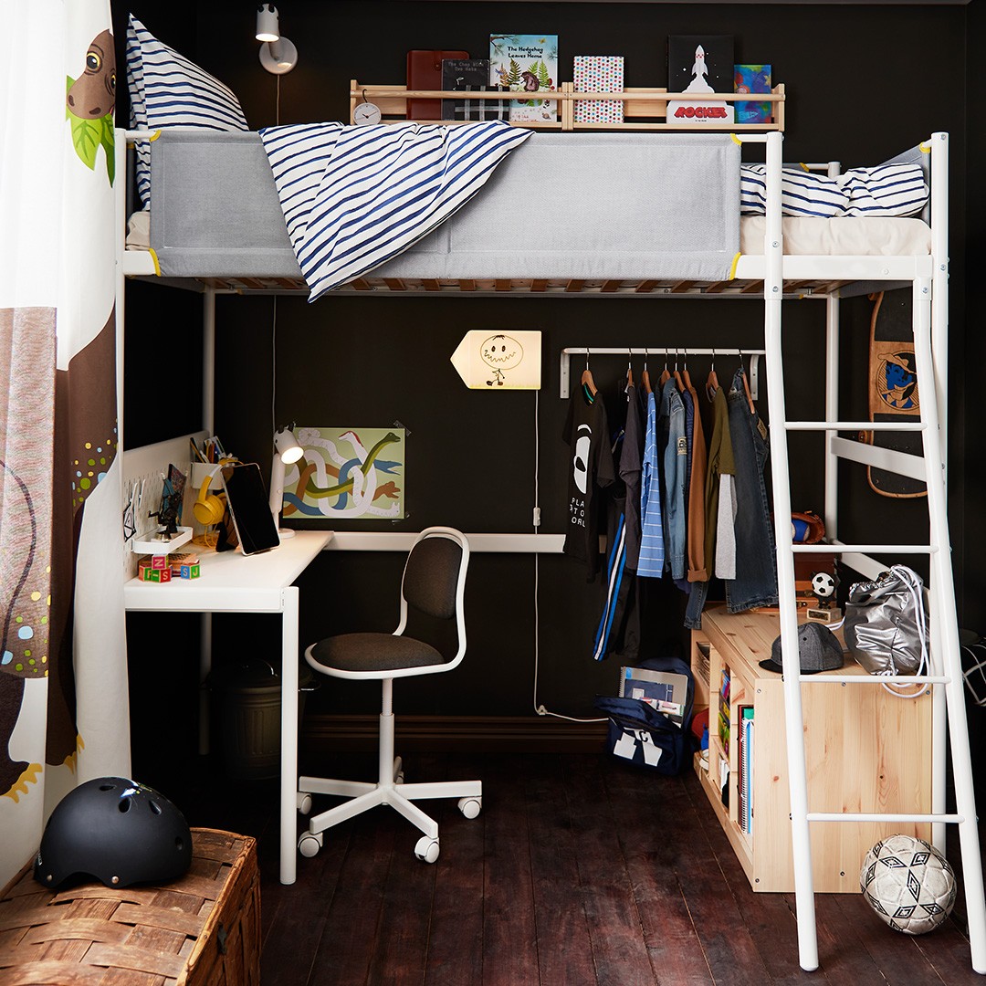 A small home with space for studies and rest - IKEA