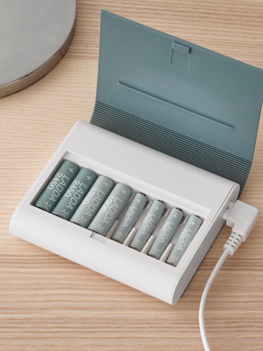 Guide to LADDA Rechargeable Batteries & Chargers - IKEA