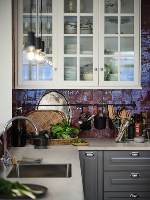 A traditional kitchen with rustic style - IKEA