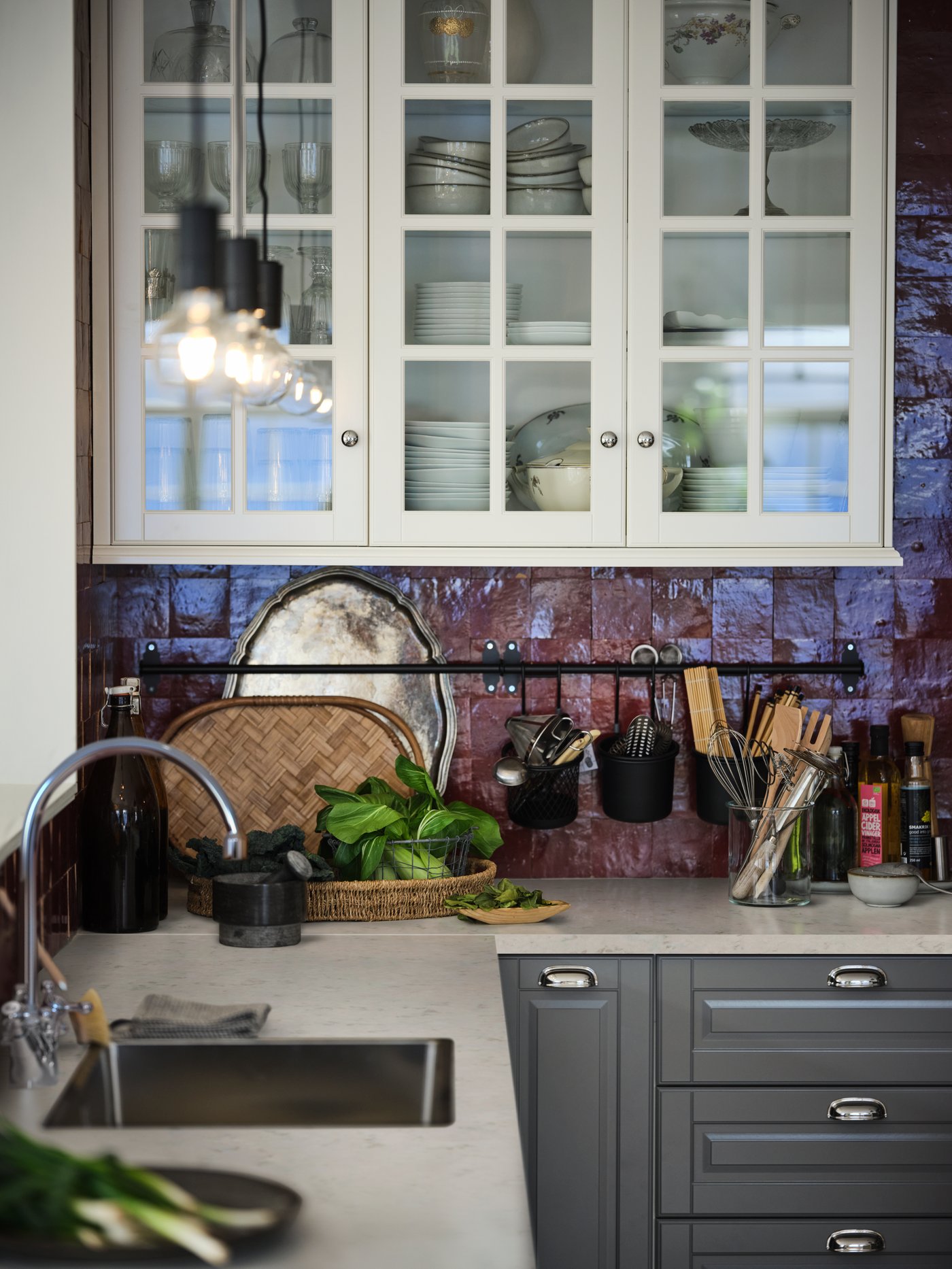A traditional kitchen with rustic style - IKEA