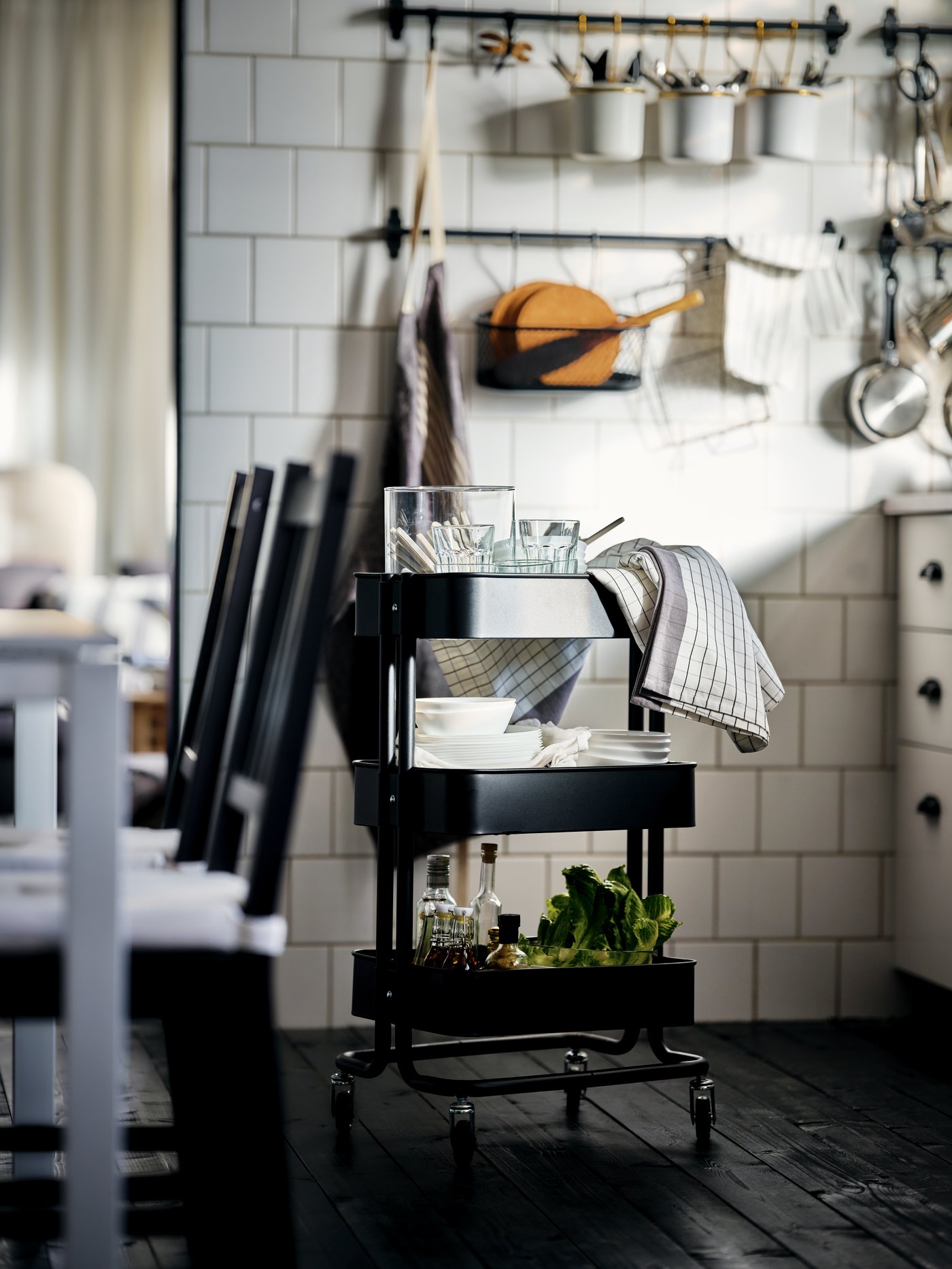 Trolley - Drinks Trolley - Storage Trolley - Wheeled Trolley - IKEA