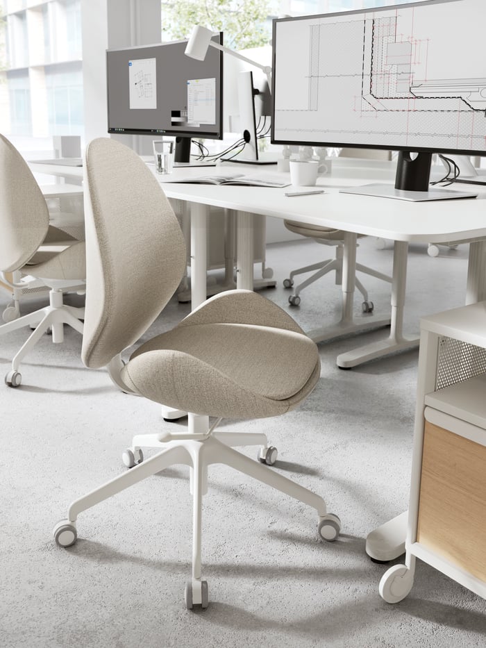 Furniture for a collaborative work space - IKEA