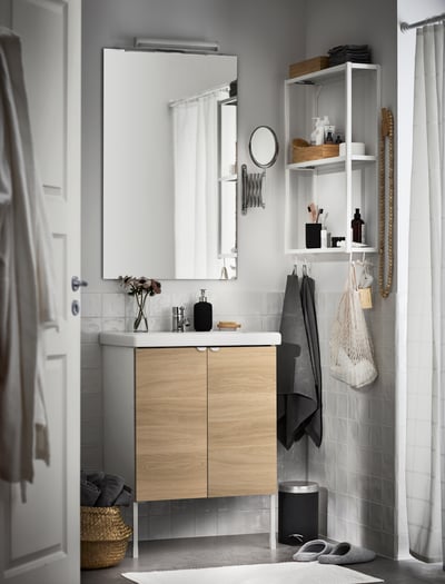 Complete and compact set-up for your home laundry - IKEA
