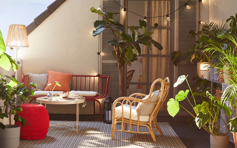 Warm and cozy terrace design ideas in the Philippines - IKEA