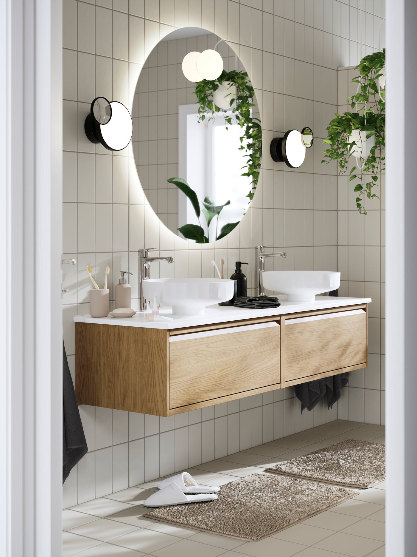 There is a bathroom for every taste and every wallet - IKEA