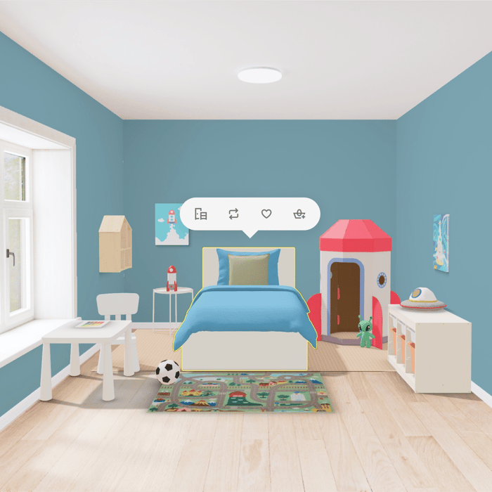 AFTONSPARV soft toy, alien/green, 13" - IKEA