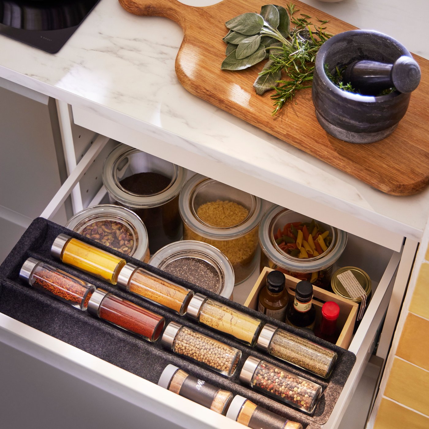 Creative and functional kitchen cabinet ideas - IKEA