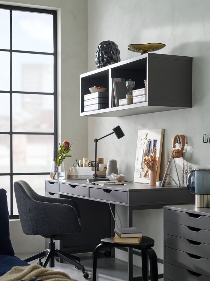 Desk with Drawers - ALEX Series - IKEA CA