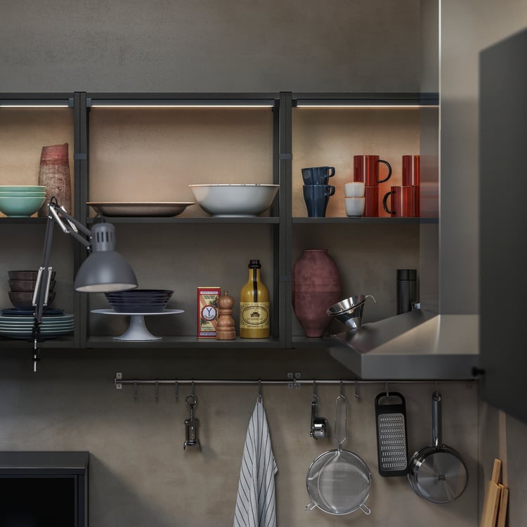 A Small Kitchen With Smart Storage And Sleek Design - IKEA CA