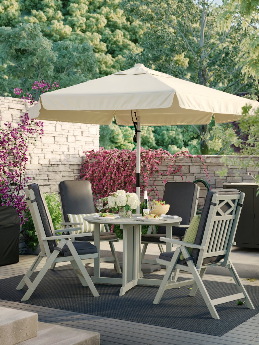 An outdoor patio that makes you feel right at home - IKEA