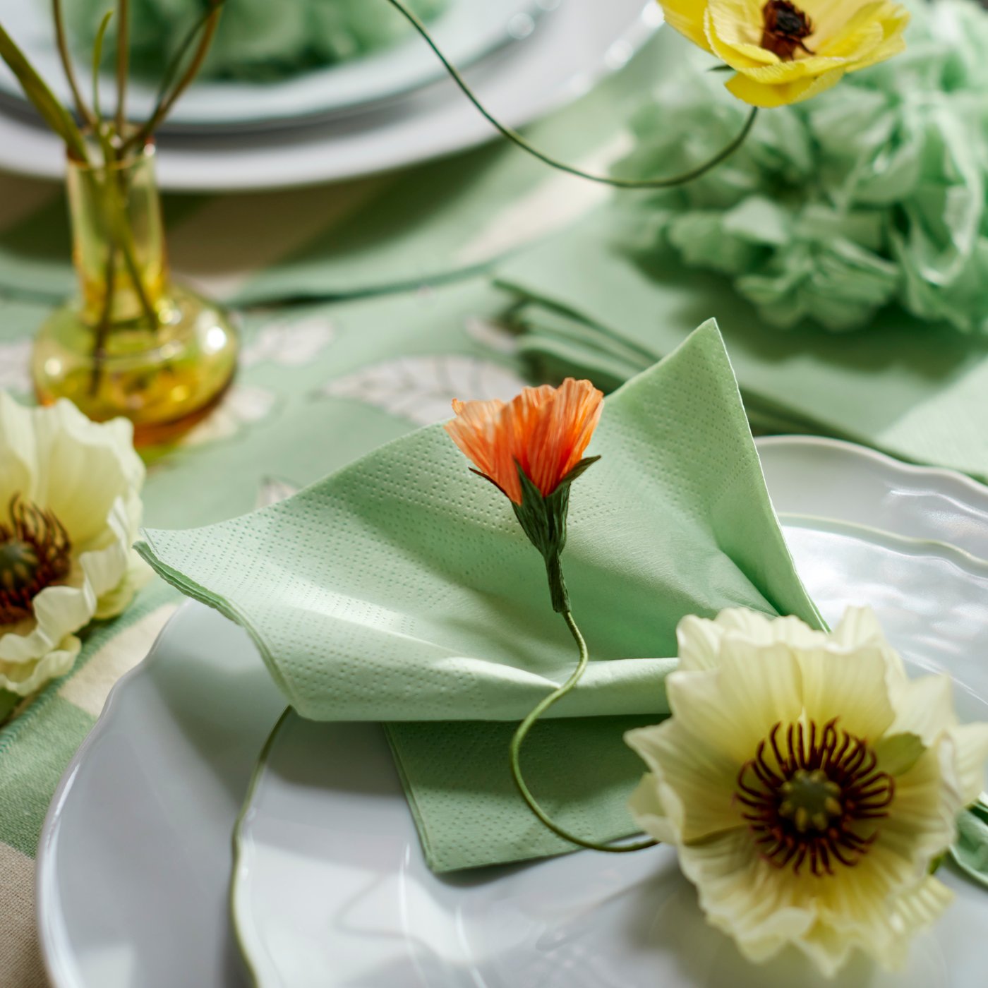 Explore Colourful Napkins & Napkin Holders For Your Kitchen - IKEA UK