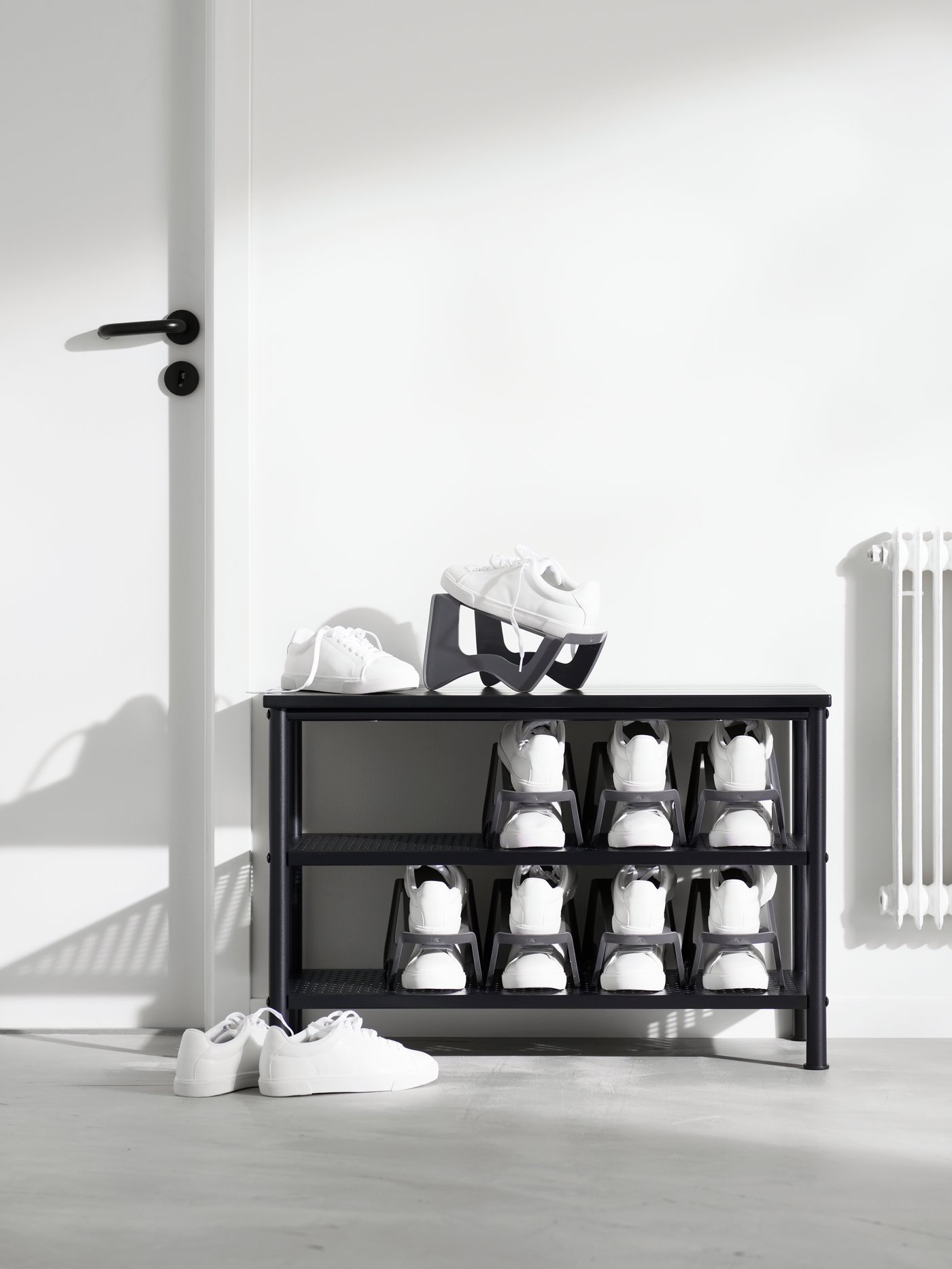 BAGGMUCK Schuhmatte, drinnen/draußen/grau, 71x35 cm - IKEA Deutschland