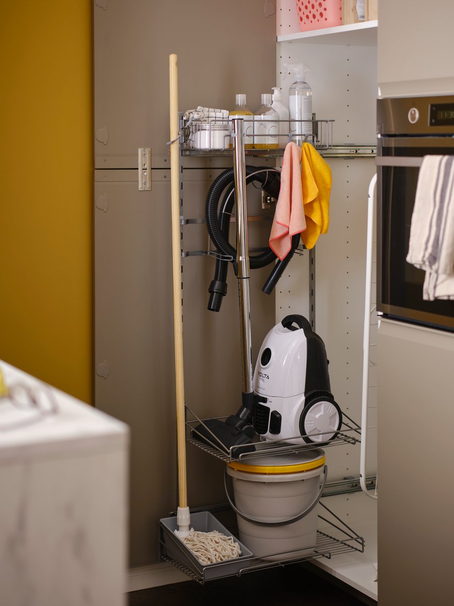 Complete and compact set-up for your home laundry - IKEA