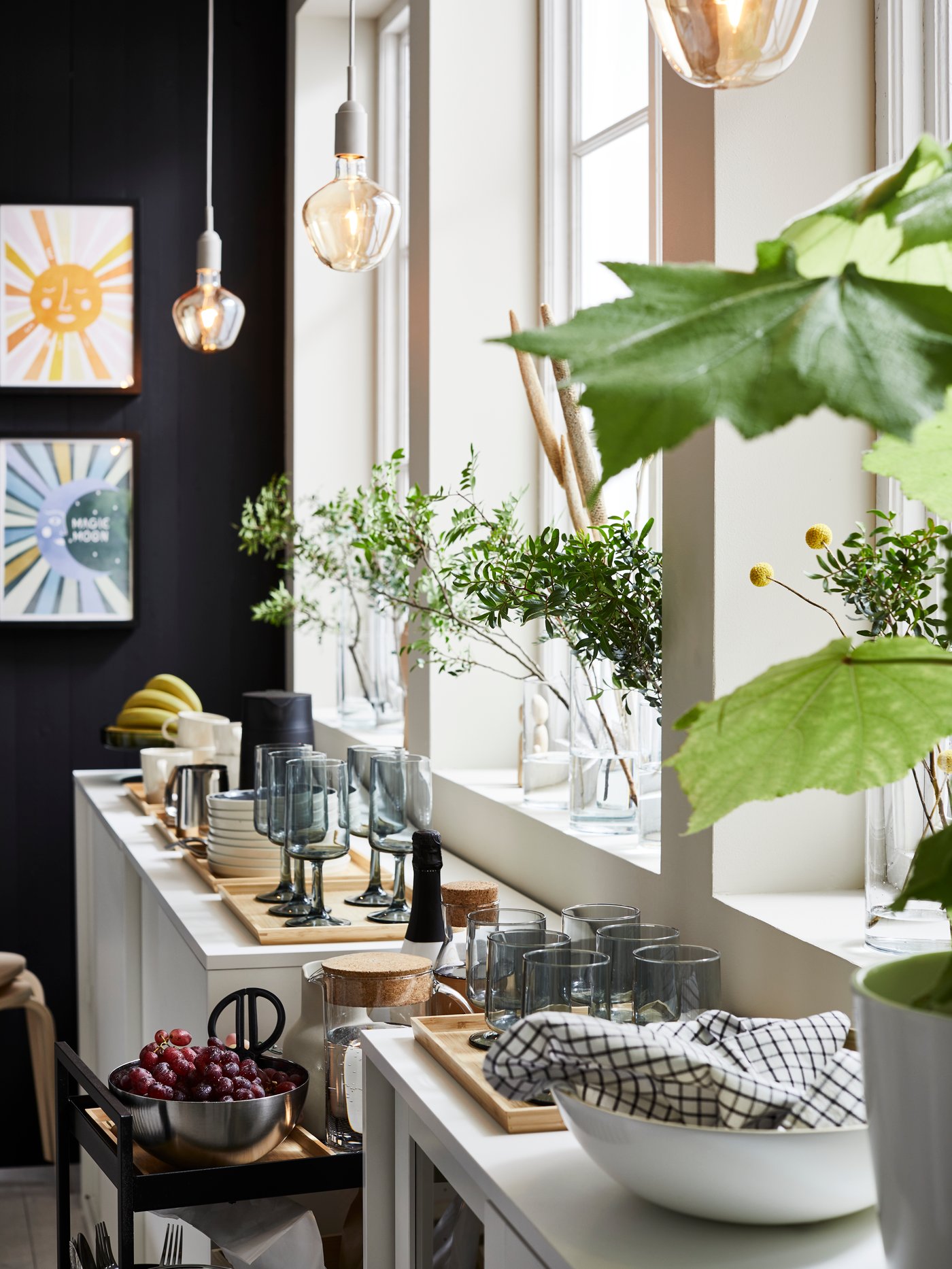 Trpezarija s atmosferom skandinavskog kafića - IKEA