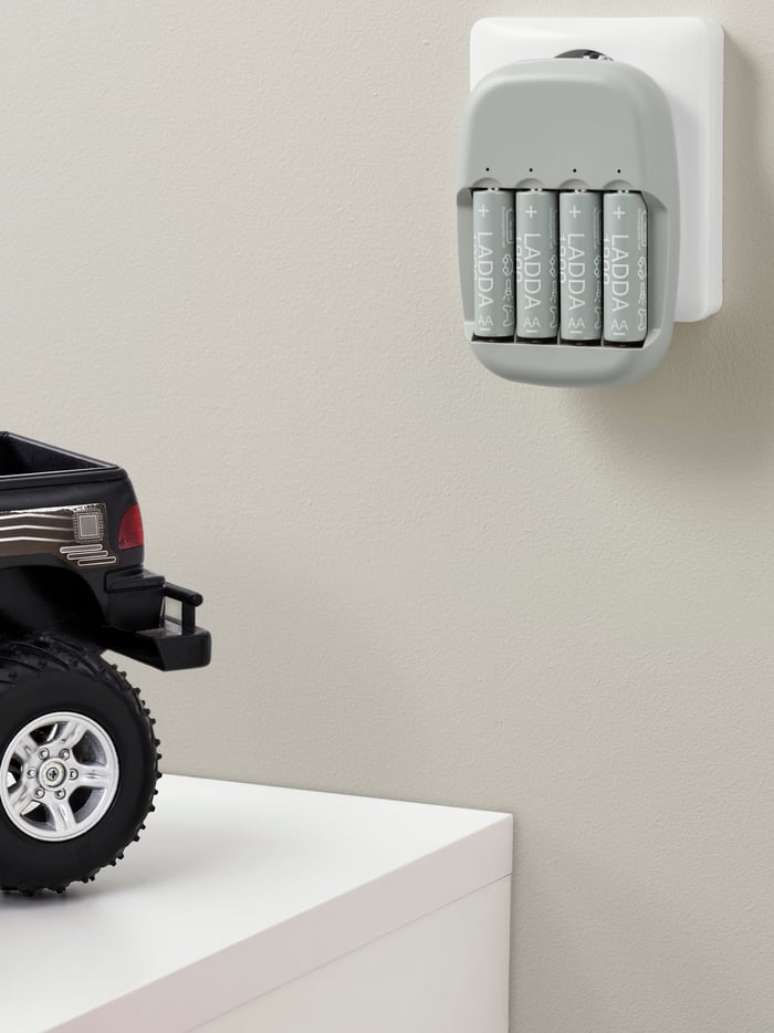 A guide to LADDA rechargeable batteries and chargers - IKEA