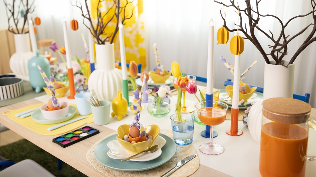 Create a Joyful Easter Table Setting with IKEA - IKEA Australia