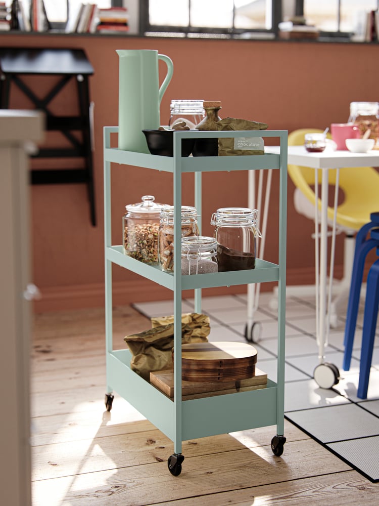 Trolley - Drinks Trolley - Storage Trolley - Wheeled Trolley - IKEA