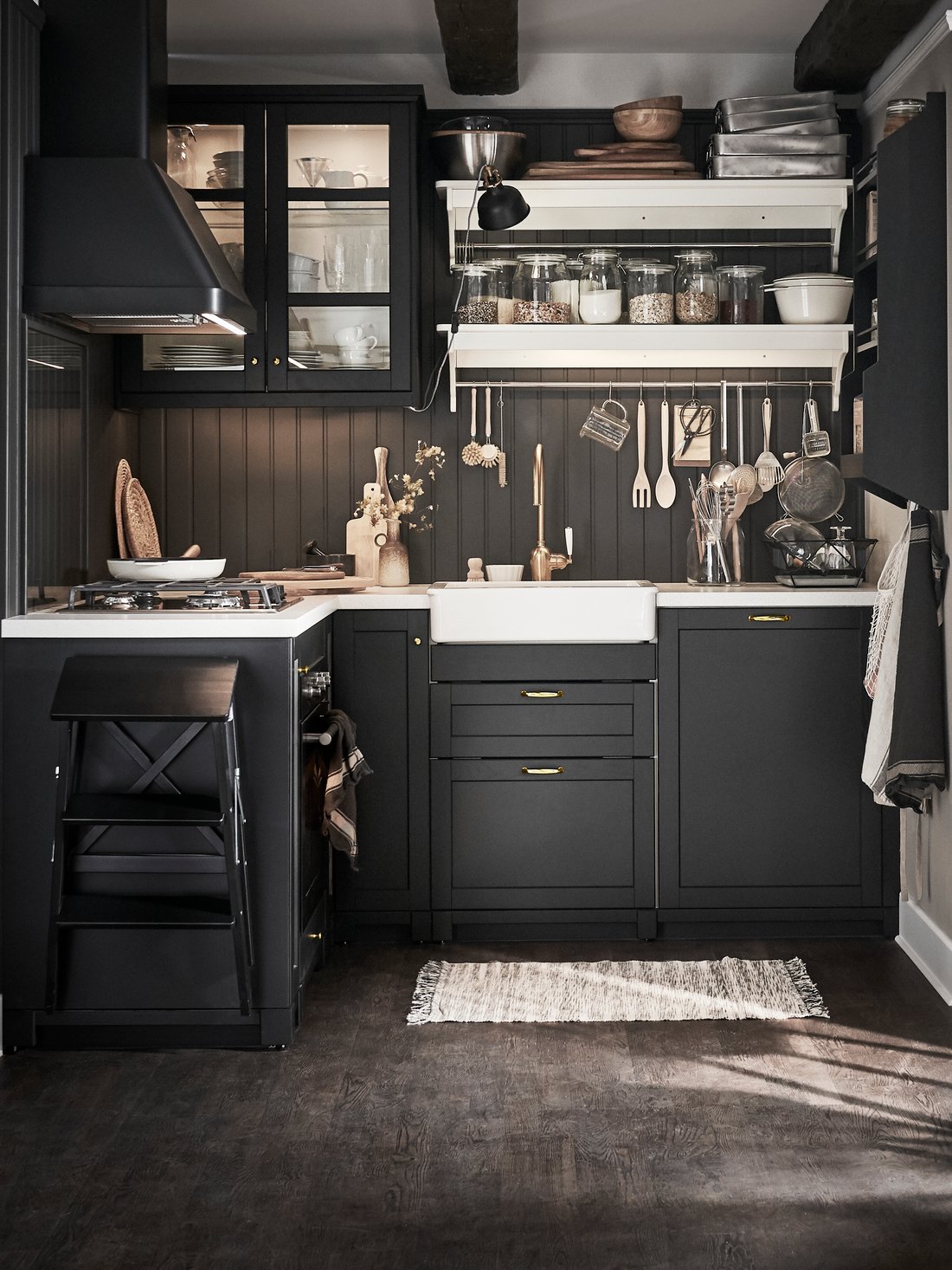 A unique traditional kitchen design with LERHYTTAN - IKEA | IKEA Singapore