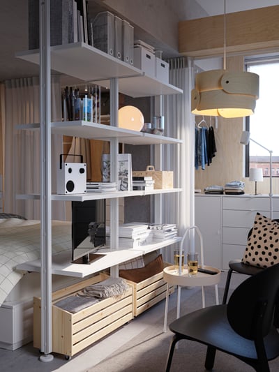 Inred ett litet och mysigt sovrum – inspiration - IKEA