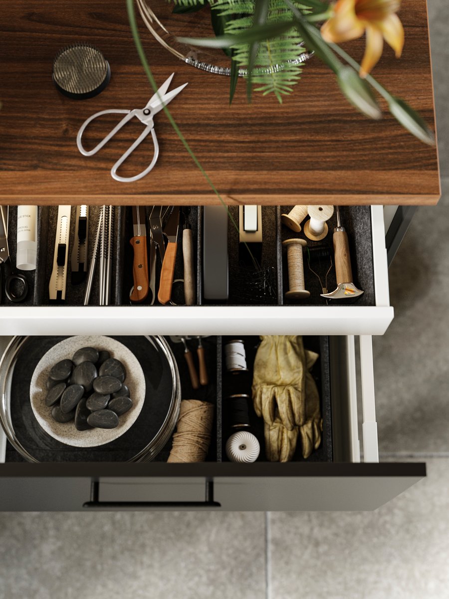 Kitchen NICKEBO in matt anthracite - IKEA