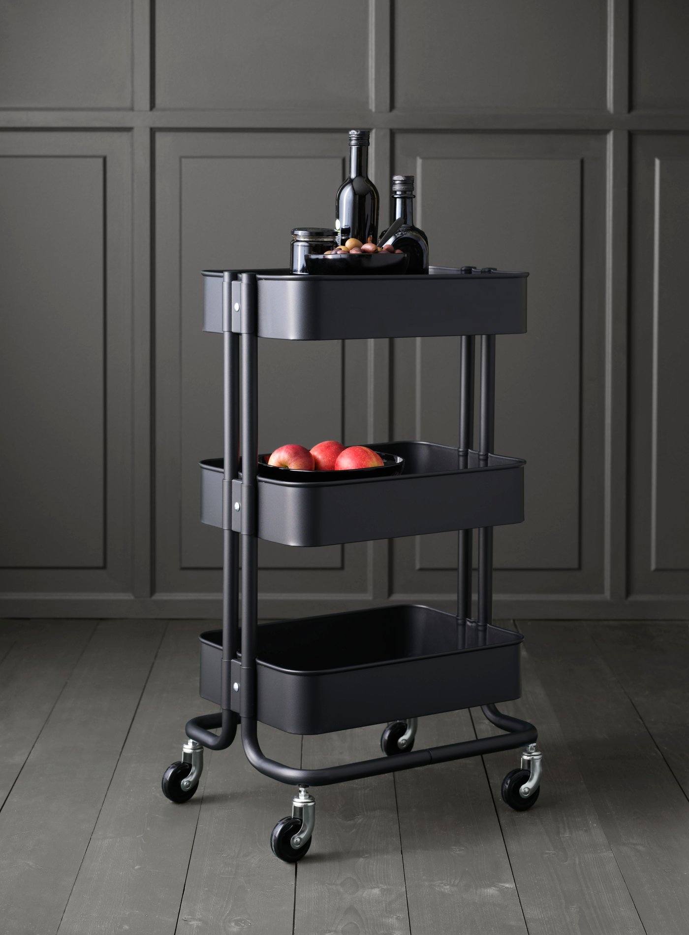 Trillebord - Stort utvalg hyller med hjul - IKEA