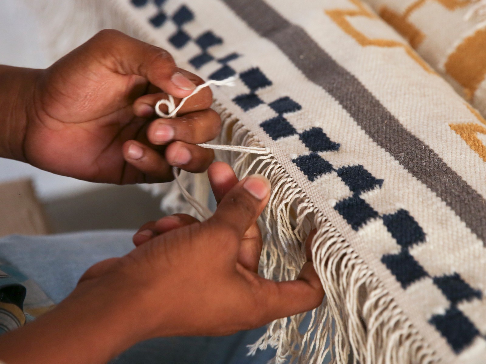 Producing ethically-made hand-woven rugs - IKEA CA
