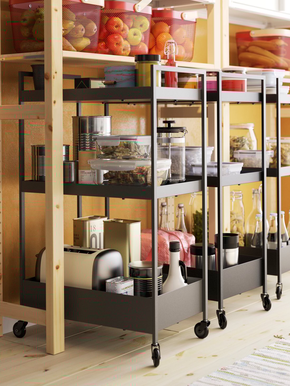 A practical trolley fit for any corner of your home - IKEA