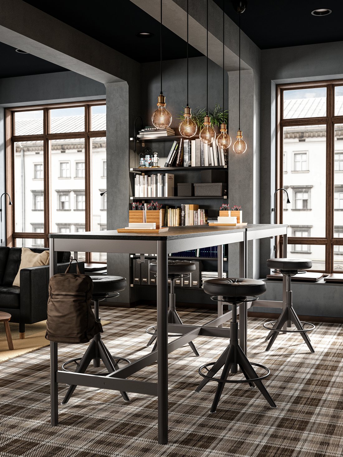 A flexible and comfortable workspace - IKEA