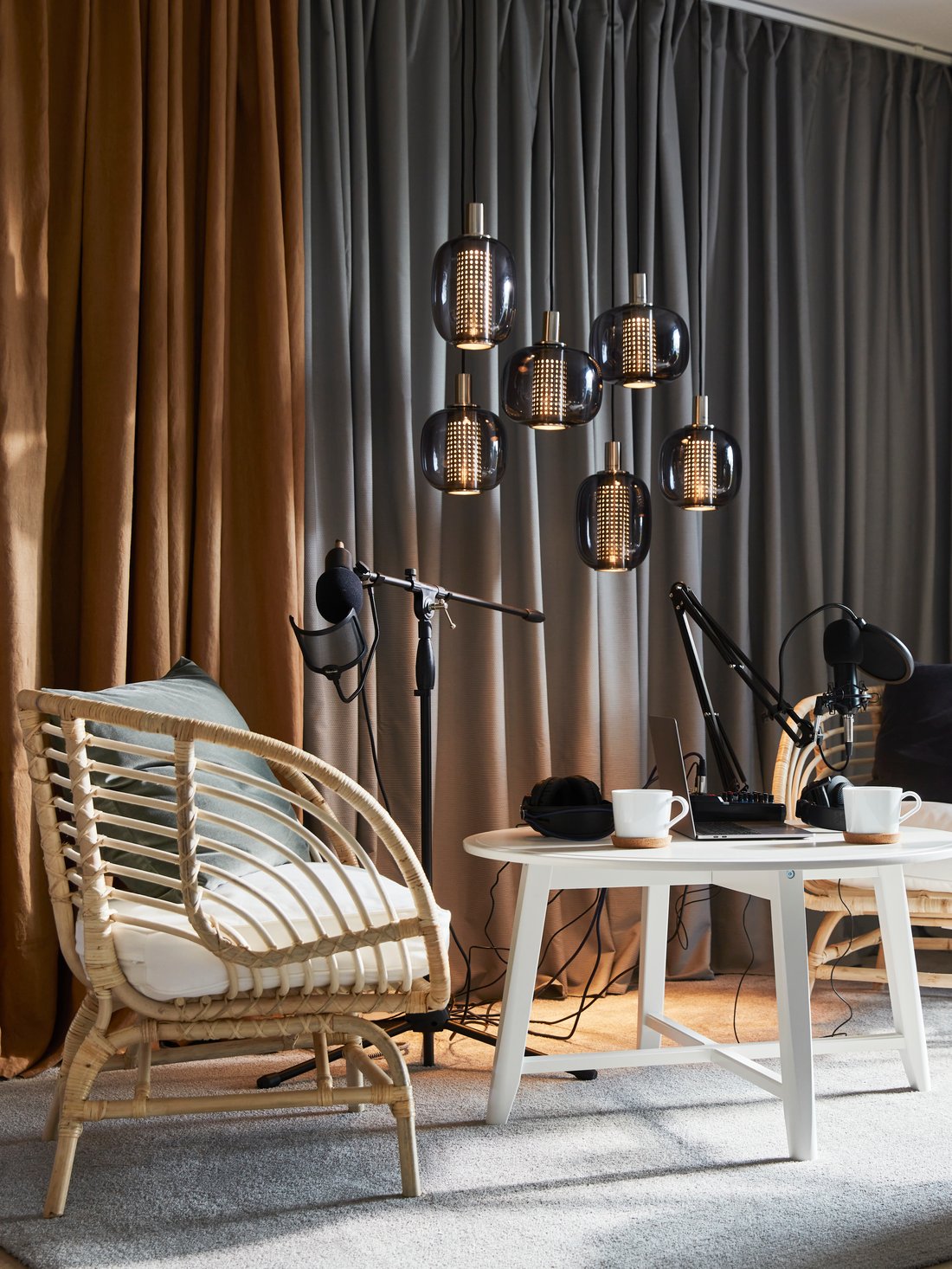 A small-space audio and video studio at home - IKEA