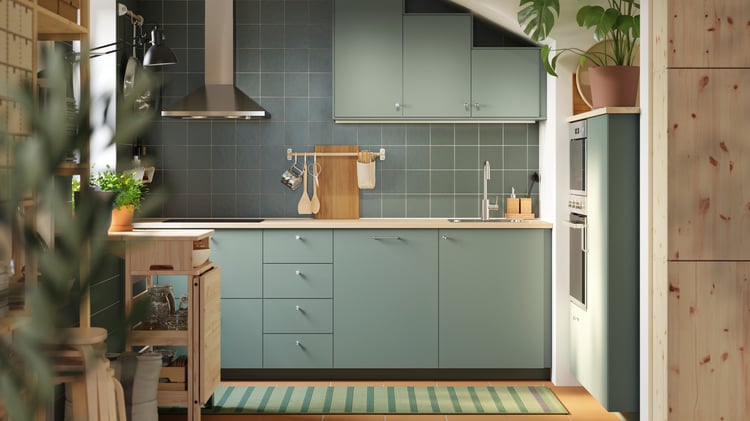 Green Kitchen - See Our Range Of Green Kitchens - IKEA UK