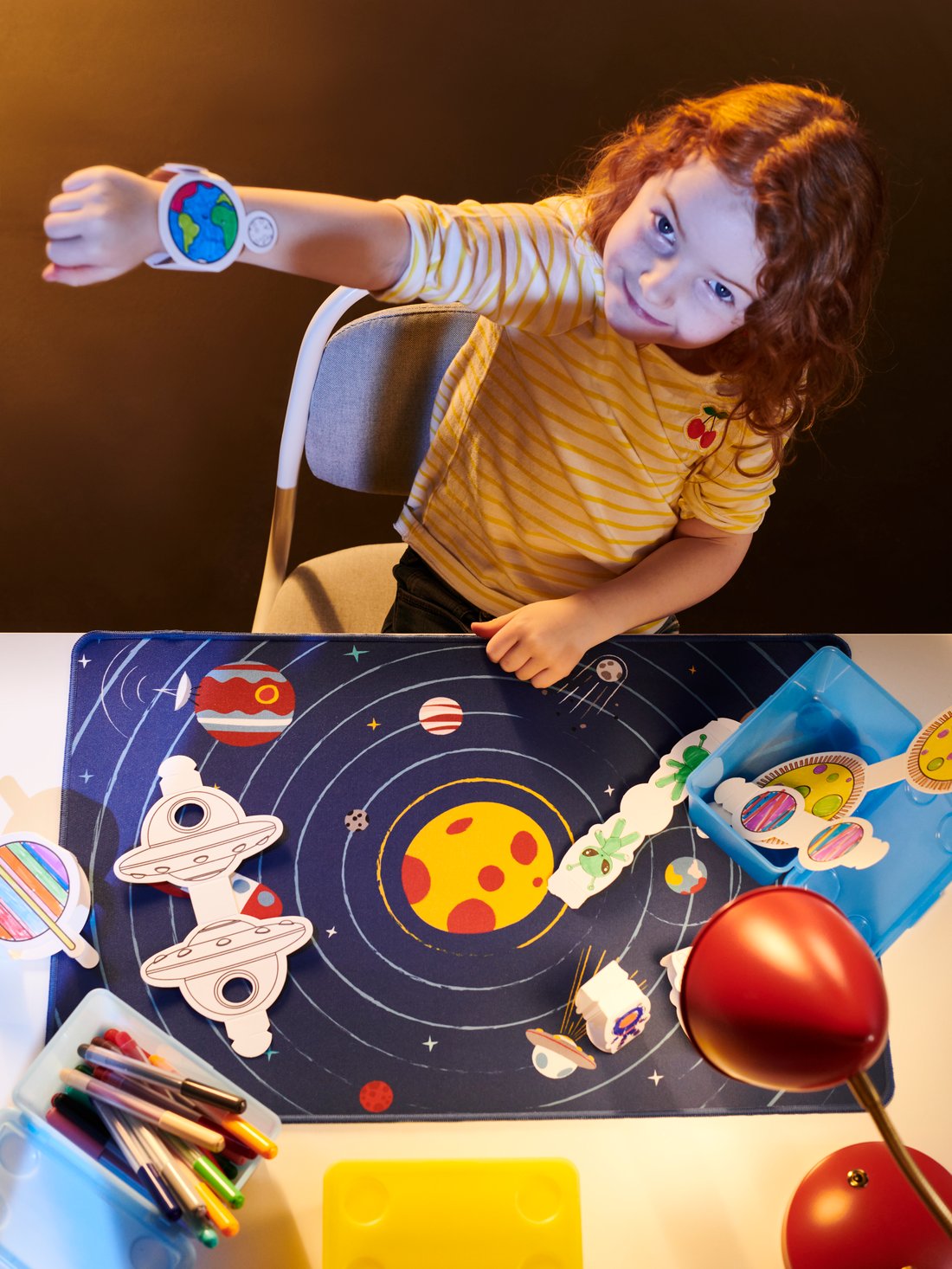 The new AFTONSPARV kids’ collection brings space home - IKEA