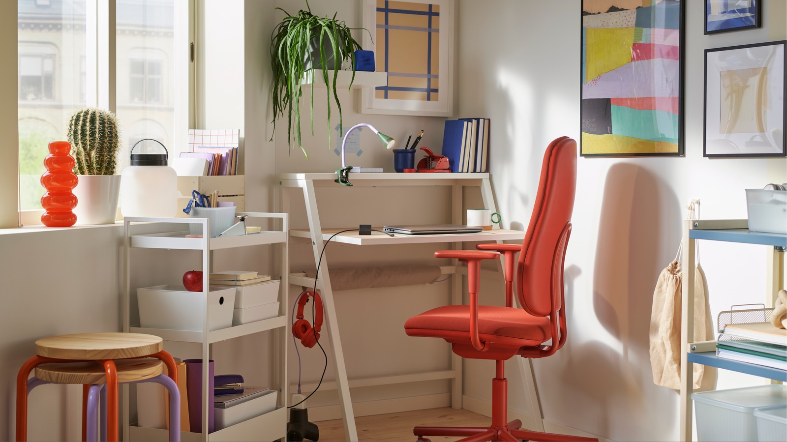 Hoe maak je een kleine werkplek met weinig ruimte? - IKEA