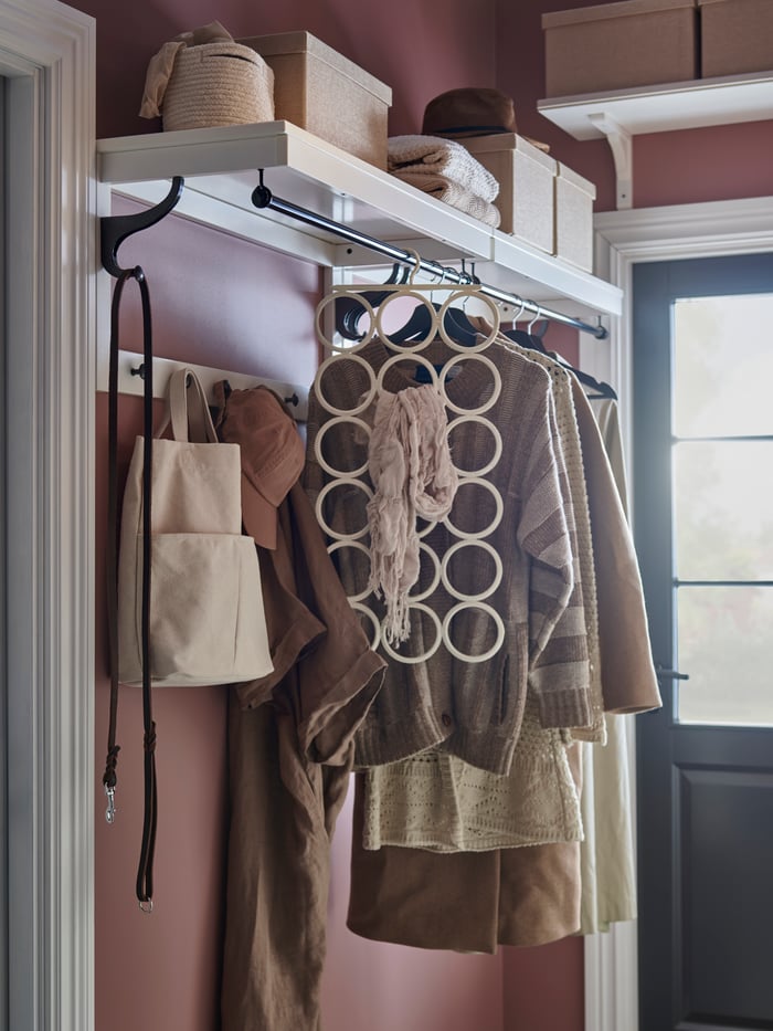 Easy storage ideas for a small, beautiful hallway - IKEA UK