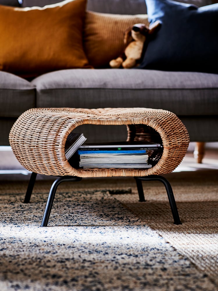 A living room that’s wrapped up in sustainability - IKEA