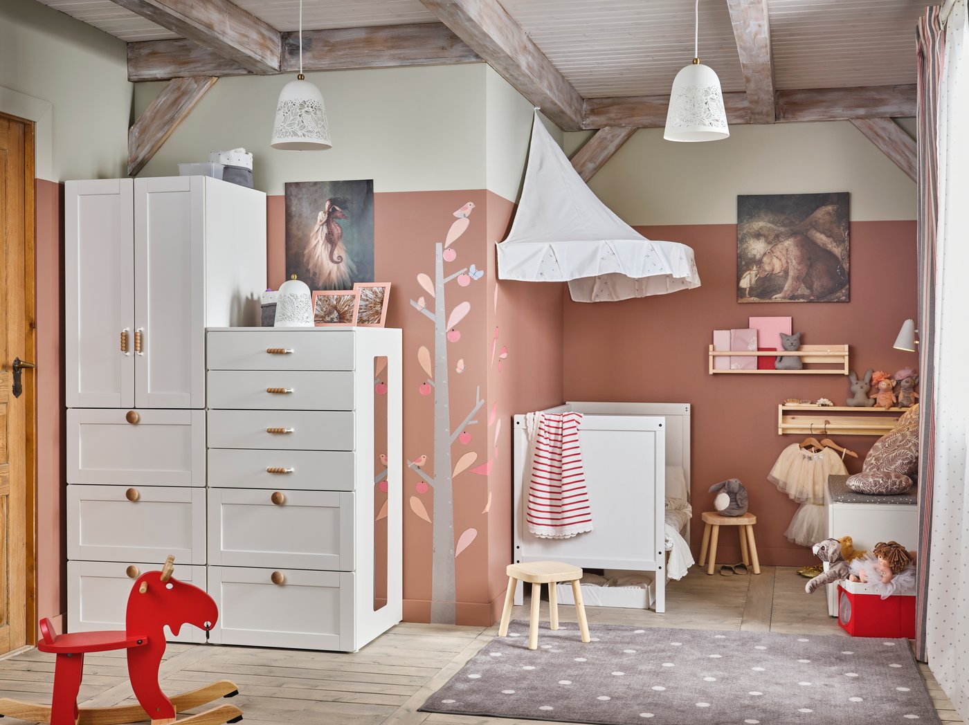 Rosa barnrum – inspiration för ett mysigt barnrum - IKEA