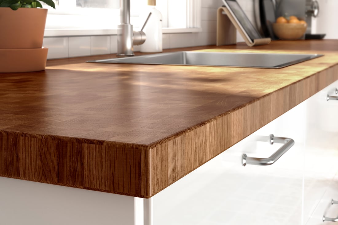 JÄRSTORP plan de travail sur mesure, blanc/stratifié, 63.6-125x2.8 cm ...