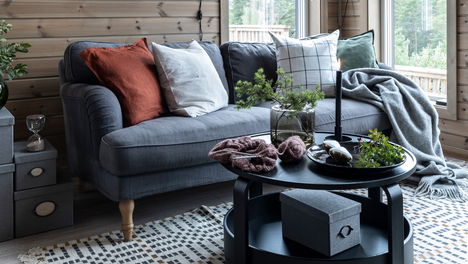 Hytteinteriør – hyttemøbler til sommer- og fjellhytta - IKEA