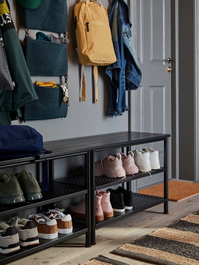 A calm hallway for the whole family - IKEA CA