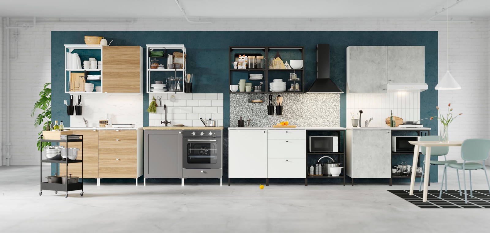 Explore Kitchen Styles For The ENHET Kitchen System - IKEA UK