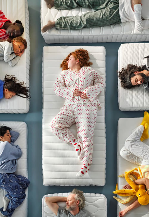 Wygodne materace do spania – mix rozmiarów - IKEA