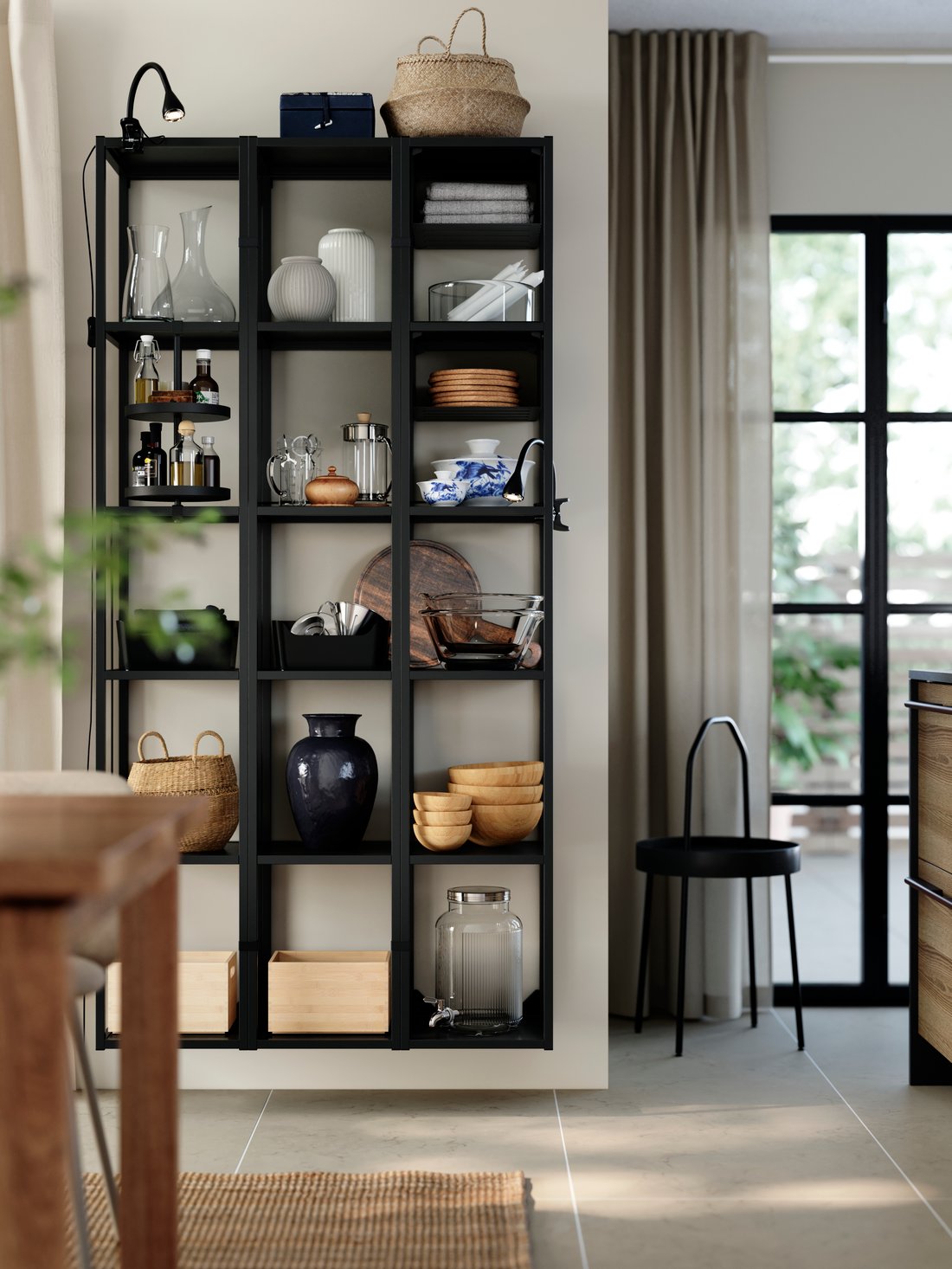 A modern and social kitchen inspired by nature - IKEA