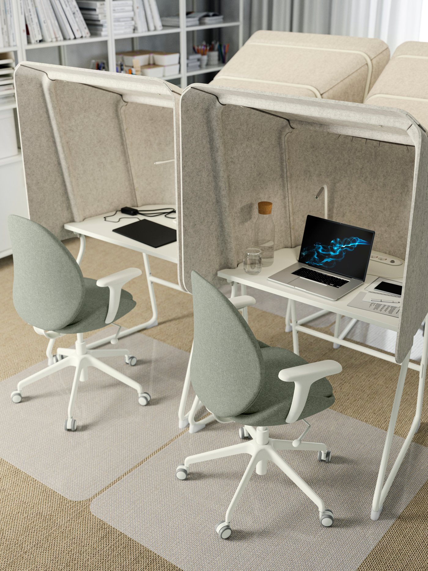 Design a relaxing and productive small office space - IKEA UK