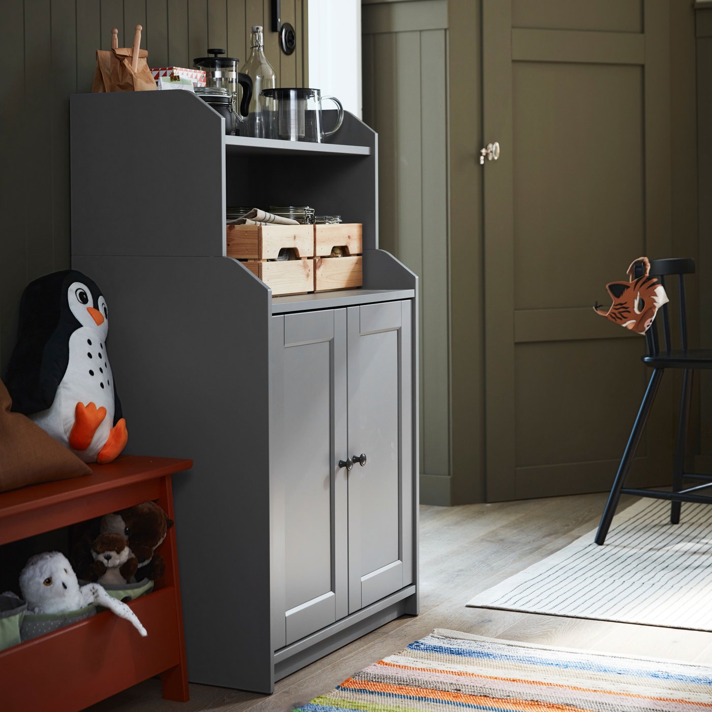 Bedroom & Living Room Storage Furniture - HAUGA Series - IKEA