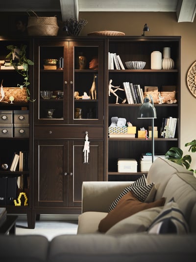 Traditional living room with space for all the family - IKEA