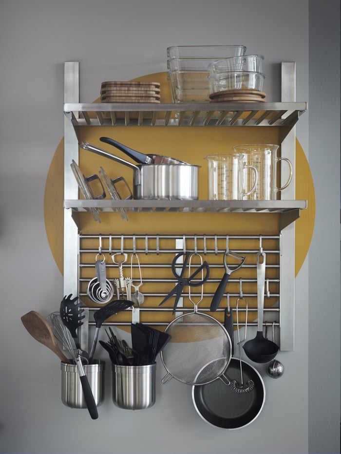 Kitchen wall storage & organisation ideas - IKEA